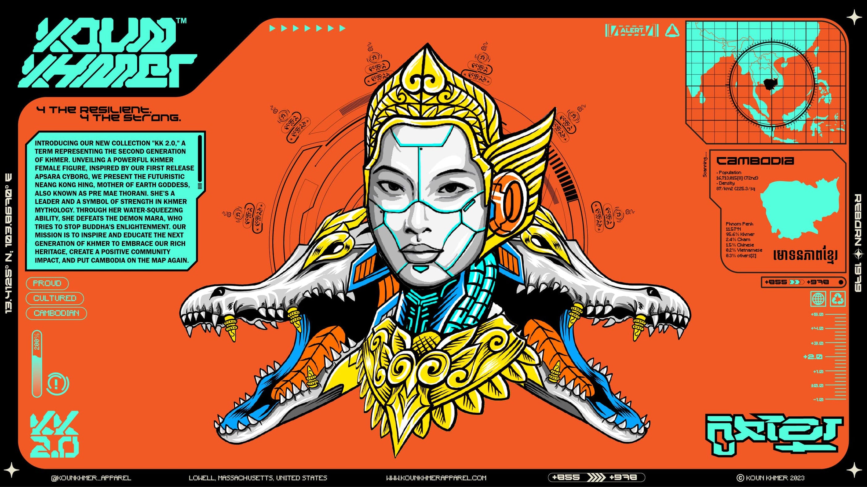 Unique Cambodian Streetwear Clothes | Koun Khmer Apparel